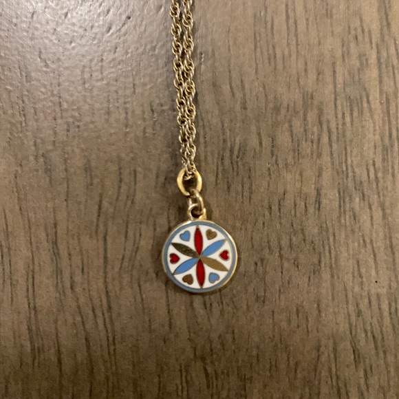 Jewelry | Vintage Tile Design Pendant Necklace | Poshmark